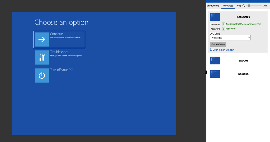 Install Sccm Lab Corrupted Sccm System Center Configuration Manager Server Academy